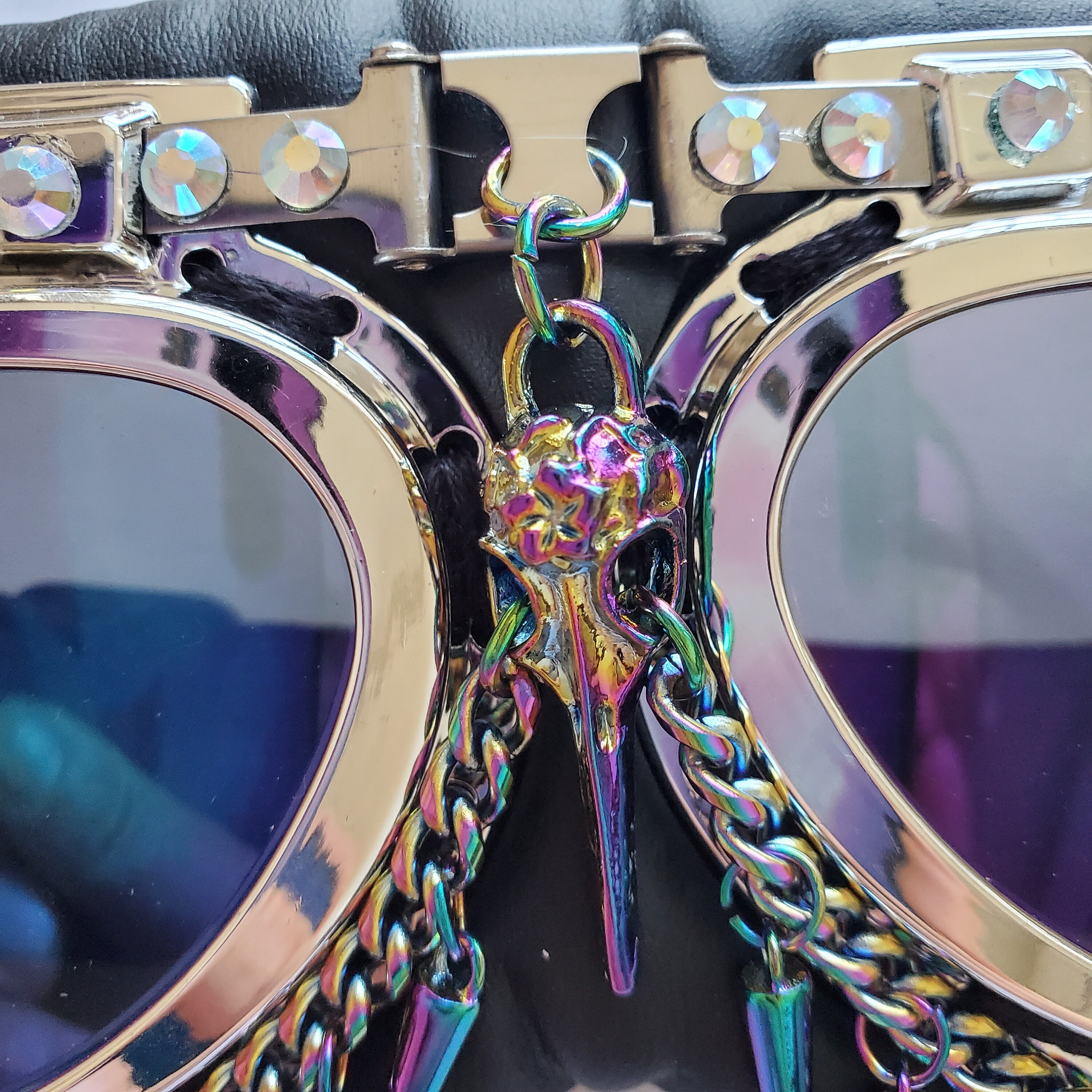 Rave Streampunk Gogglesburning Man Holographic Festival - Etsy
