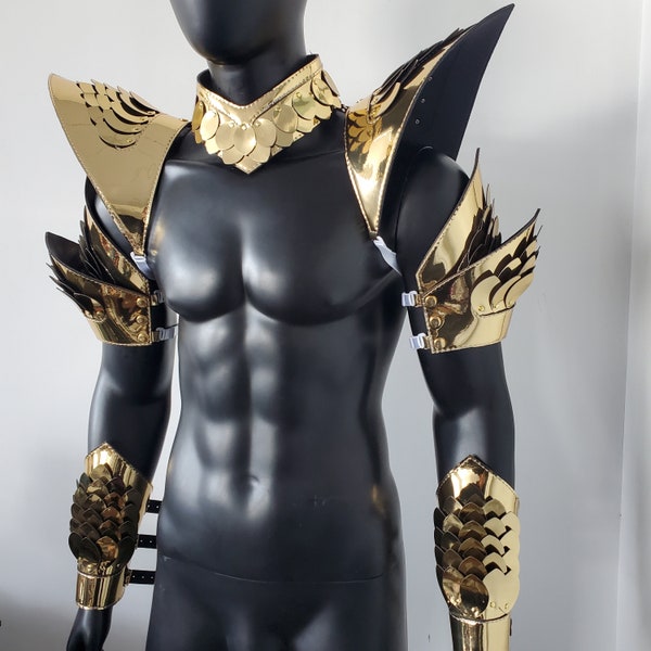 Gold Shoulder Armor - Etsy