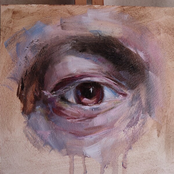 Big Eye Painting - Etsy