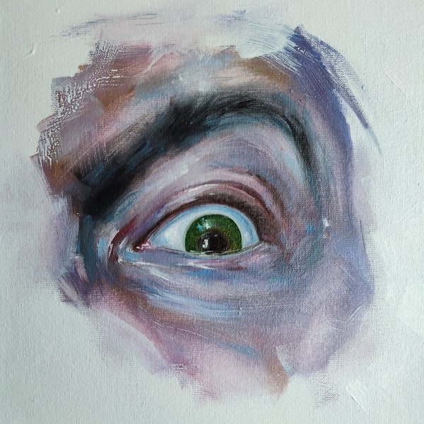 Big Eye Painting - Etsy