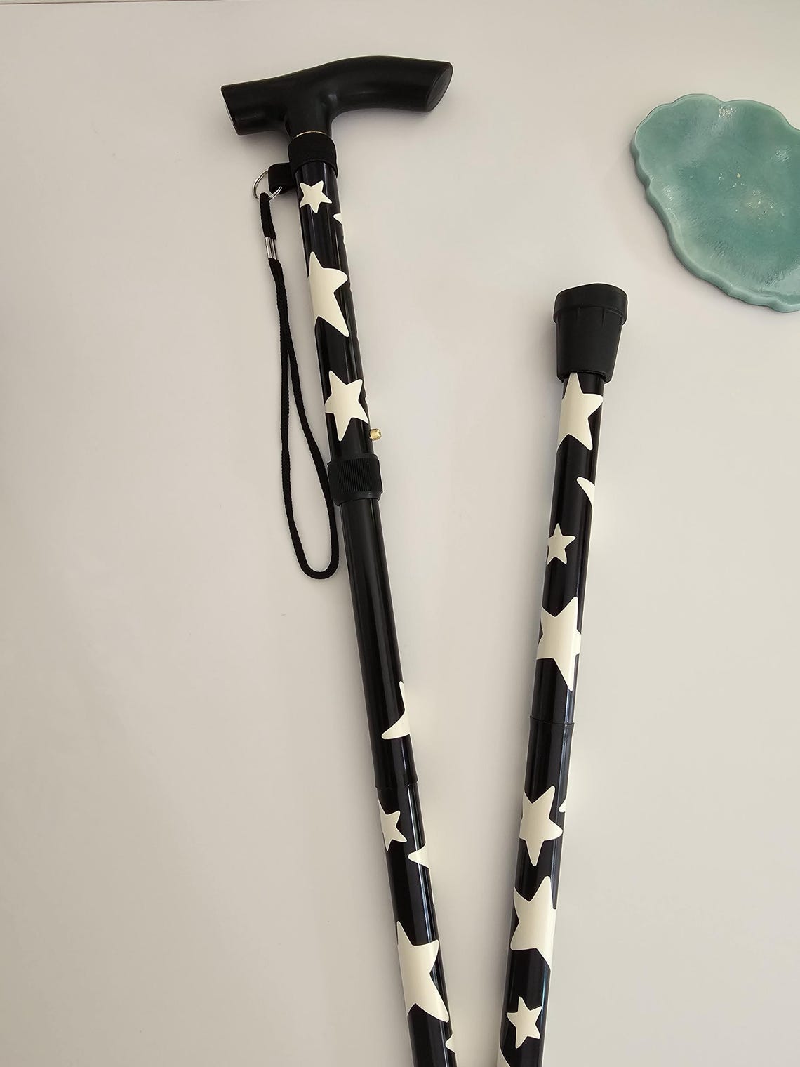 Funky Vanilla Star Walking Stick for Women, Unique Ladies Cane, Special ...