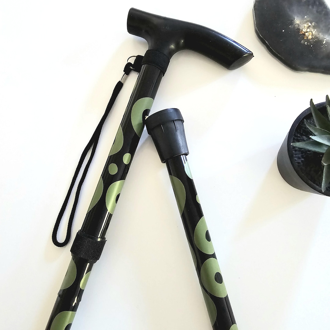 Funky Rings Mod Walking Stick for Women, Unique Walking Stick, Ladies ...