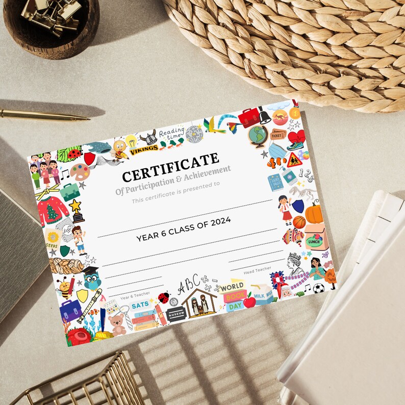 Class of 2024, Year 6 School Leavers, Primary School Leavers Gift ...