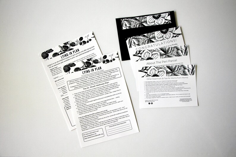 The Peri Parcel / Postpartum Recovery / Care Kit / Baby Shower Gift - Etsy