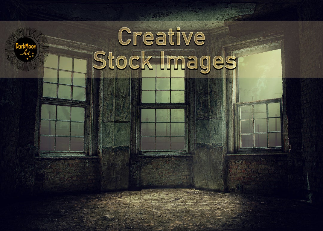 Empty Space Dystopian Digital Backdrop Unreal Photoshop - Etsy