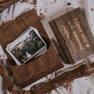 Hand Made Box 5x7 Prints, Photo Storage, Personalized Present ...