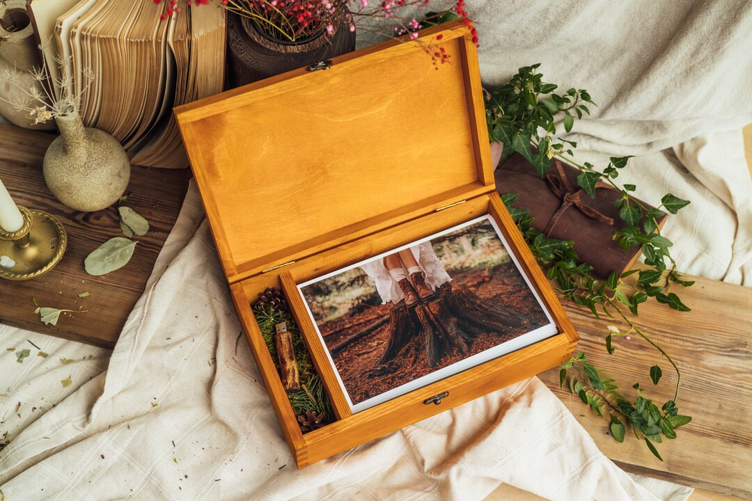 Colorful Photo Box, 6x9 Prints Storage, Baby Shower Gift, 3.0 Pendrive ...