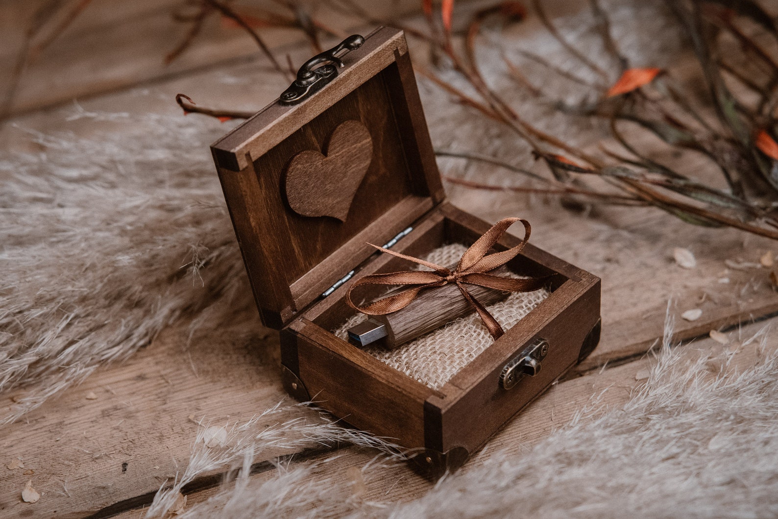 Wooden Box for Flash Drive Usb Packaging Personalized Usb - Etsy