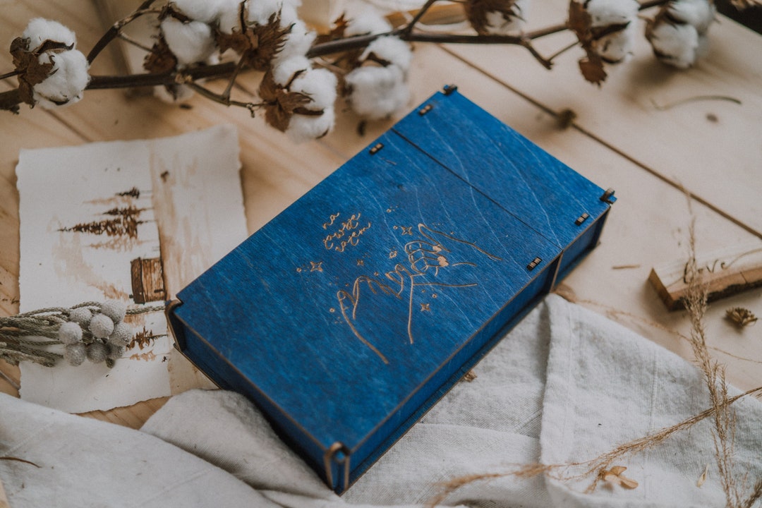 Colorful Wooden Box, 6x9 Photos, Prints Packaging, Wedding Gift, Flash ...