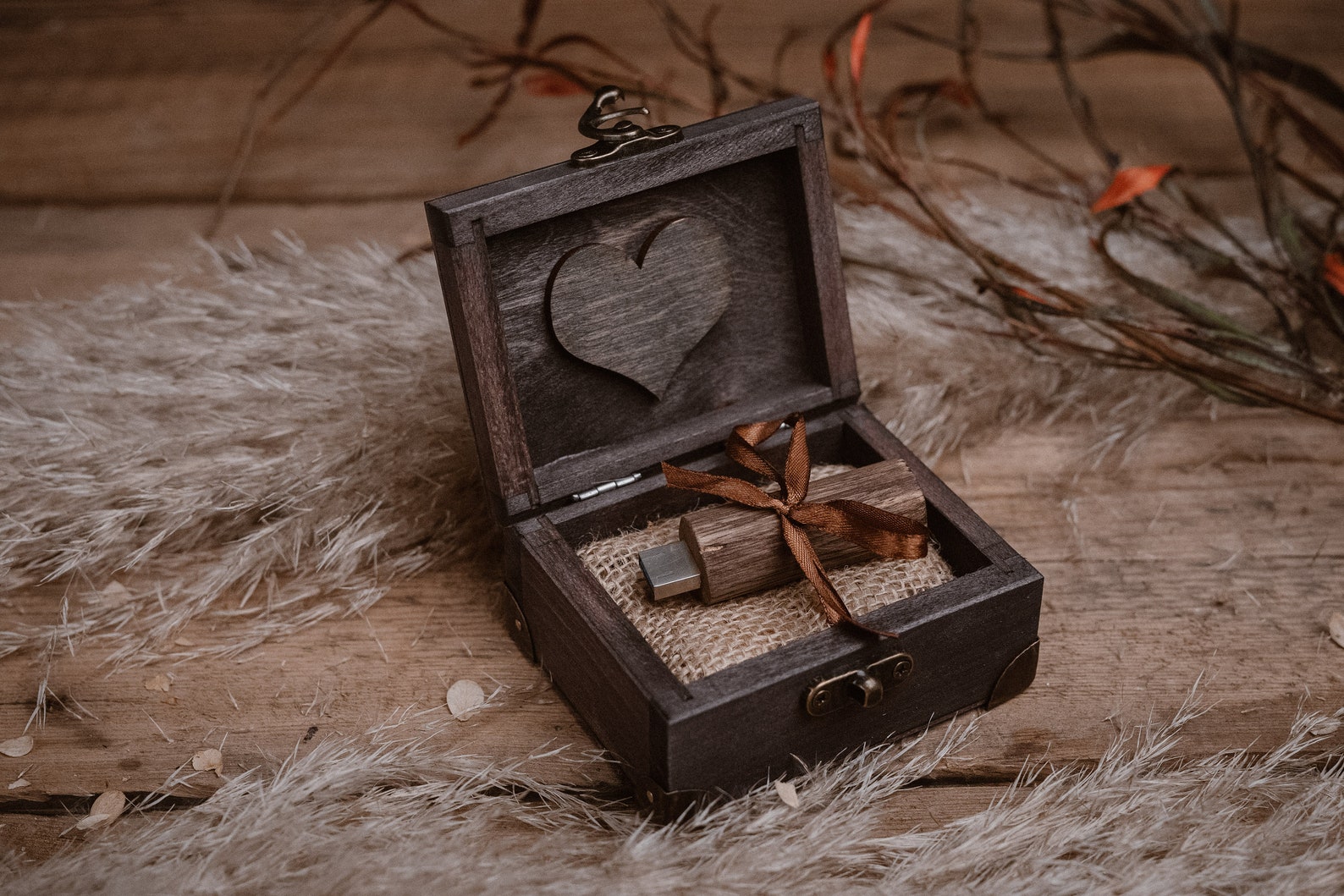 Wooden Box for Flash Drive Usb Packaging Personalized Usb - Etsy