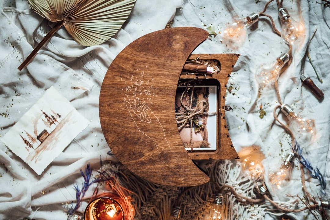 Moon Photo Box, Prints 4x6, 3.0 Usb Storage, Memory Keeper, Photography ...