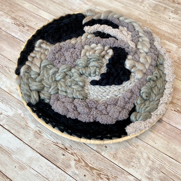 Round Tapestry Weaving - Etsy