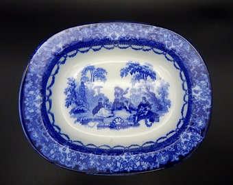 Flow Blue Dish - Etsy