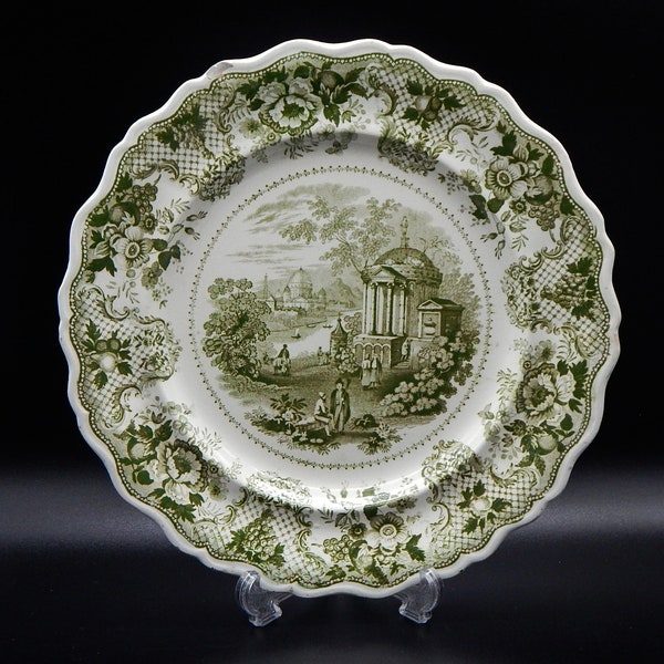 Green Transferware - Etsy