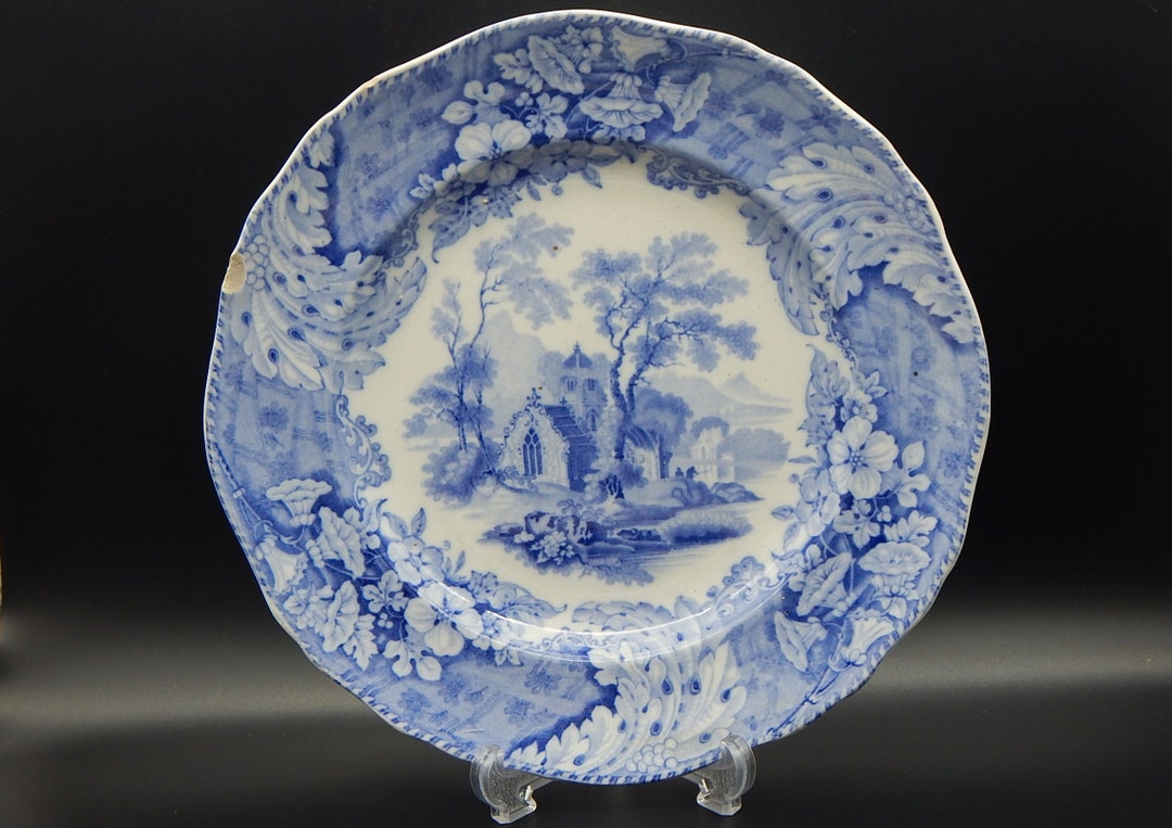 A Minton & Boyle, 'devon' Pattern, Dinner Plate - Etsy