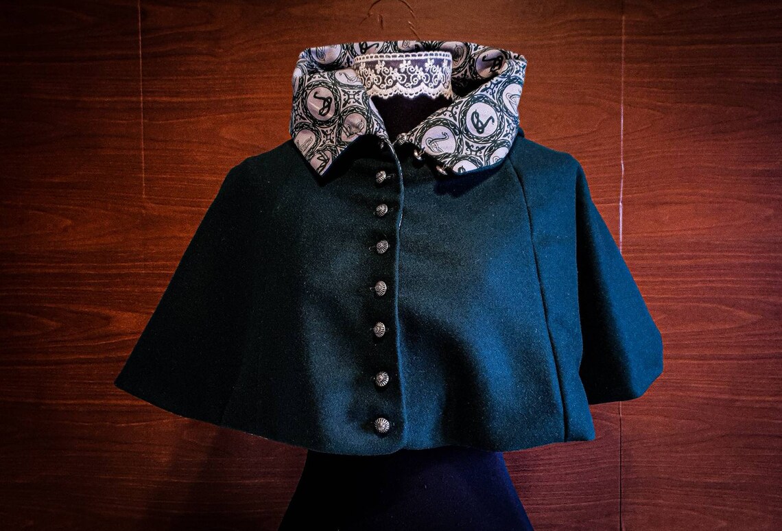 Medieval Liripipe Hood From the 14th Century Made of Wool and Printed ...