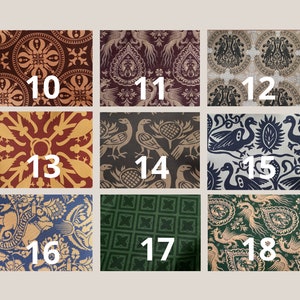 Bycocket, Medieval Wool Felt Cap With Lined Brim in Cotton Fabric ...