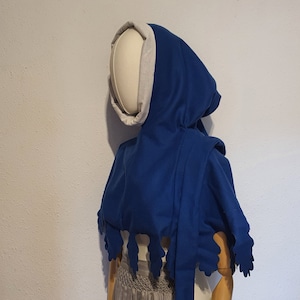 14th Century Medieval Liripipe Hood Made of Wool and Linen Lining, With ...