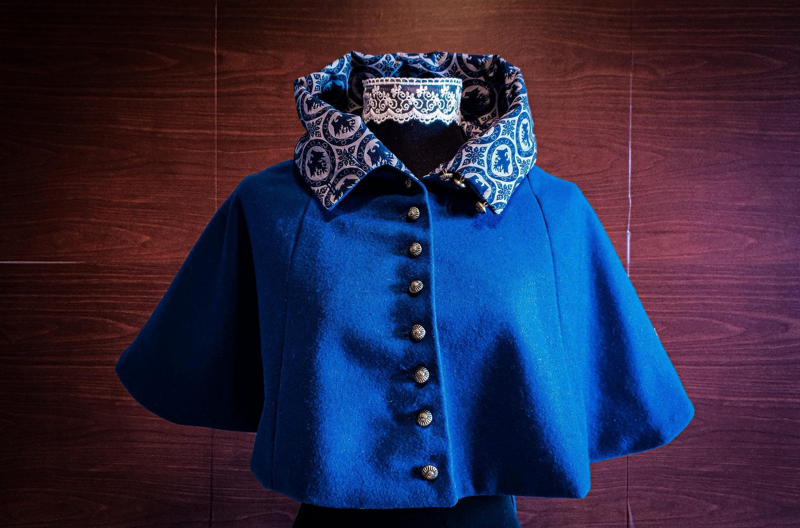 Medieval Liripipe Hood From the 14th Century Made of Wool and Printed ...