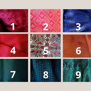 Bycocket, Medieval Wool Felt Cap With Lined Brim in Brocade Fabric ...