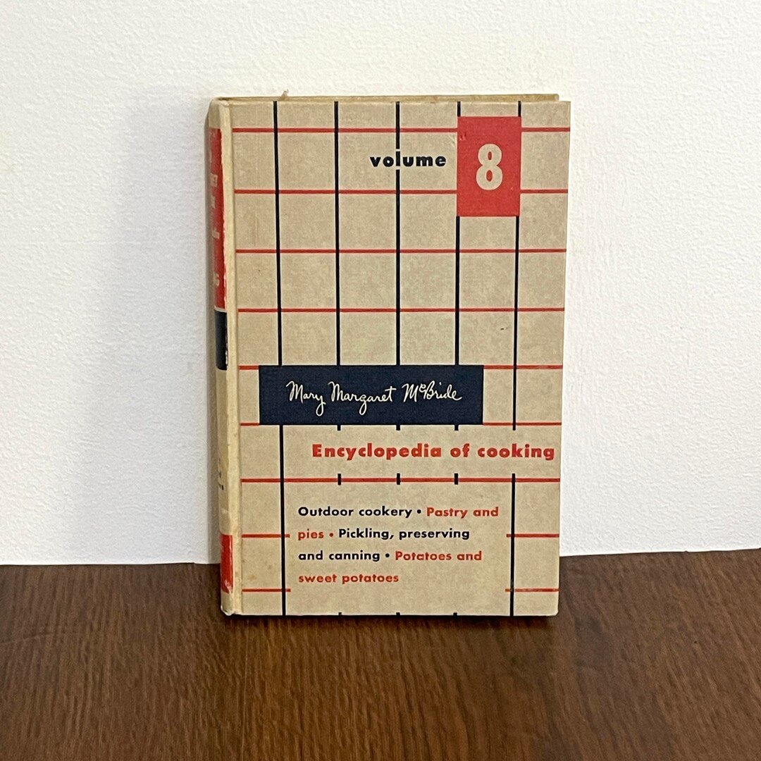 VTG Encyclopedia of Cooking Vol 8 Mary Margaret Mcbride - Etsy UK