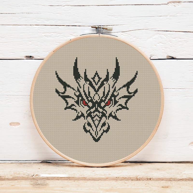 Dragon Cross Stitch Pattern - Etsy