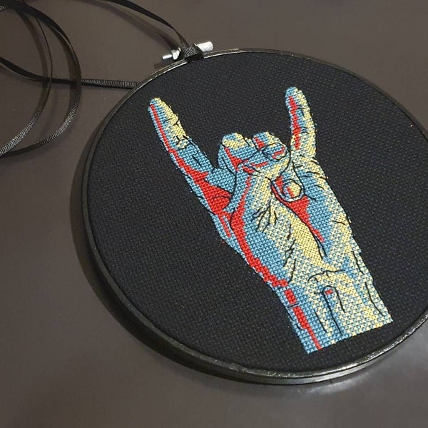 Heavy Metal Cross - Etsy