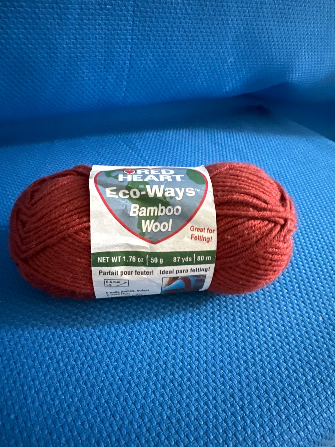 Red Heart Eco-ways Bamboo Wool Yarn - Etsy
