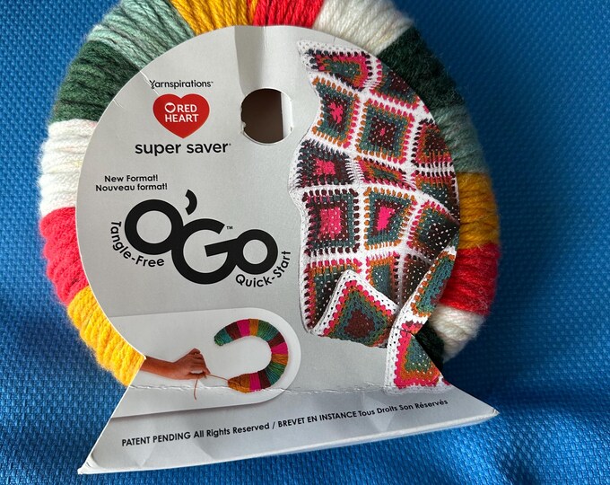 Red Heart Super Saver O’go Yarn - Etsy