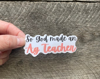 Ag Sticker - Etsy