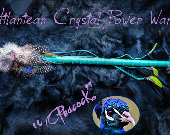 Peacock Magic Wand - Etsy