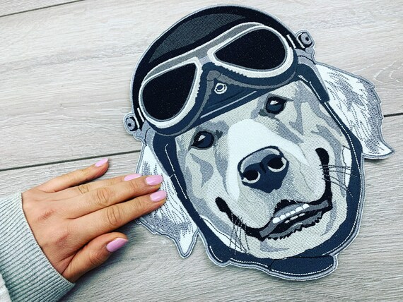 Large Custom Embroidery Patch Extra Large Embroidered Back - Etsy