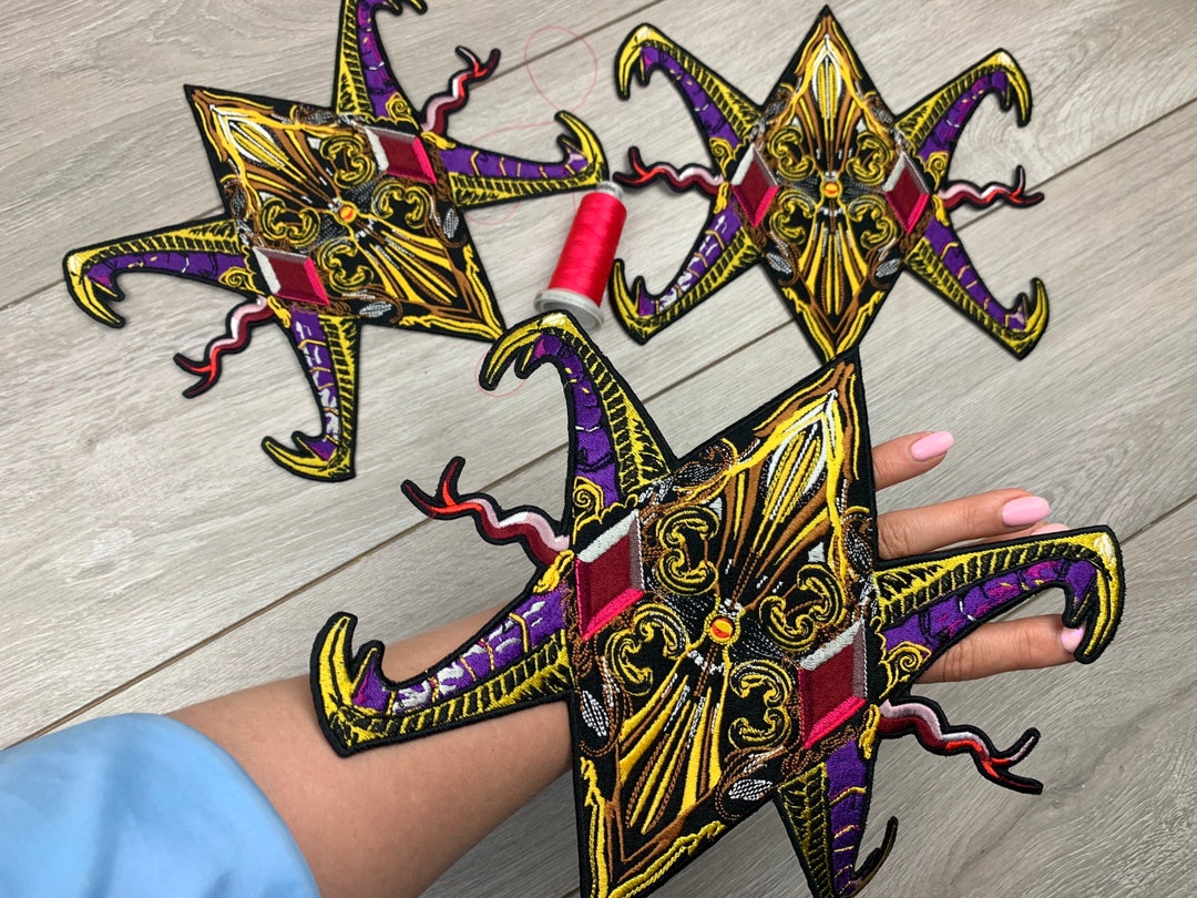 Large Custom Embroidery Patch, Extra Large Embroidered Iron on Patches ...