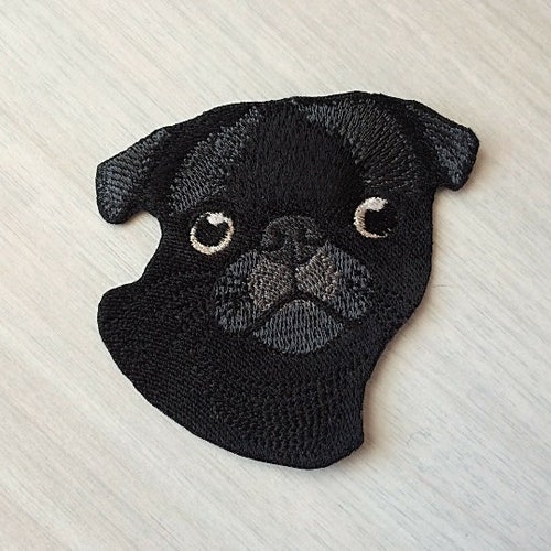 Pug Custom Personalized Iron-on Patch - Etsy