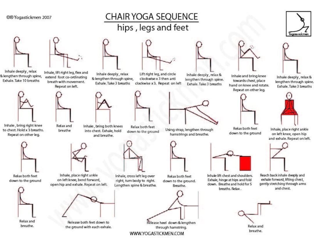 Chair Yoga Poses Pdf