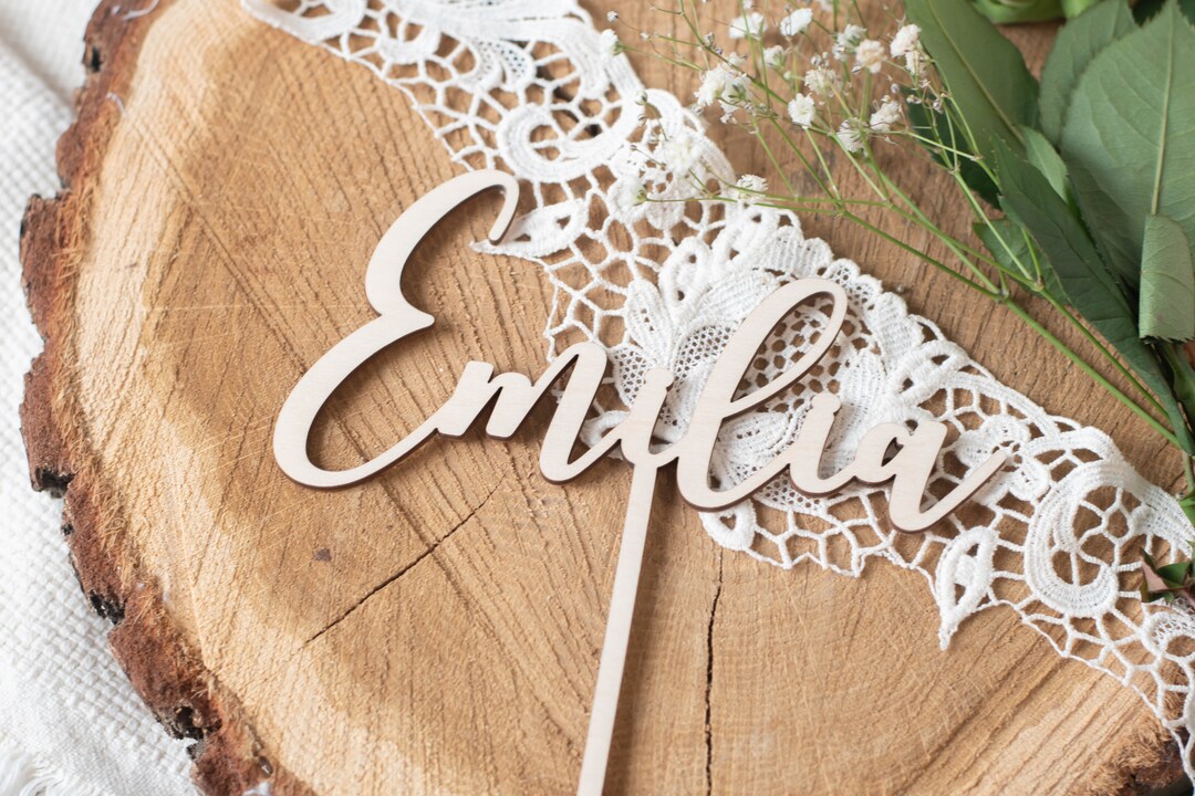 Cake Topper Name Personalized, Cake Topper, Cake Topper, Cake Topper - Etsy