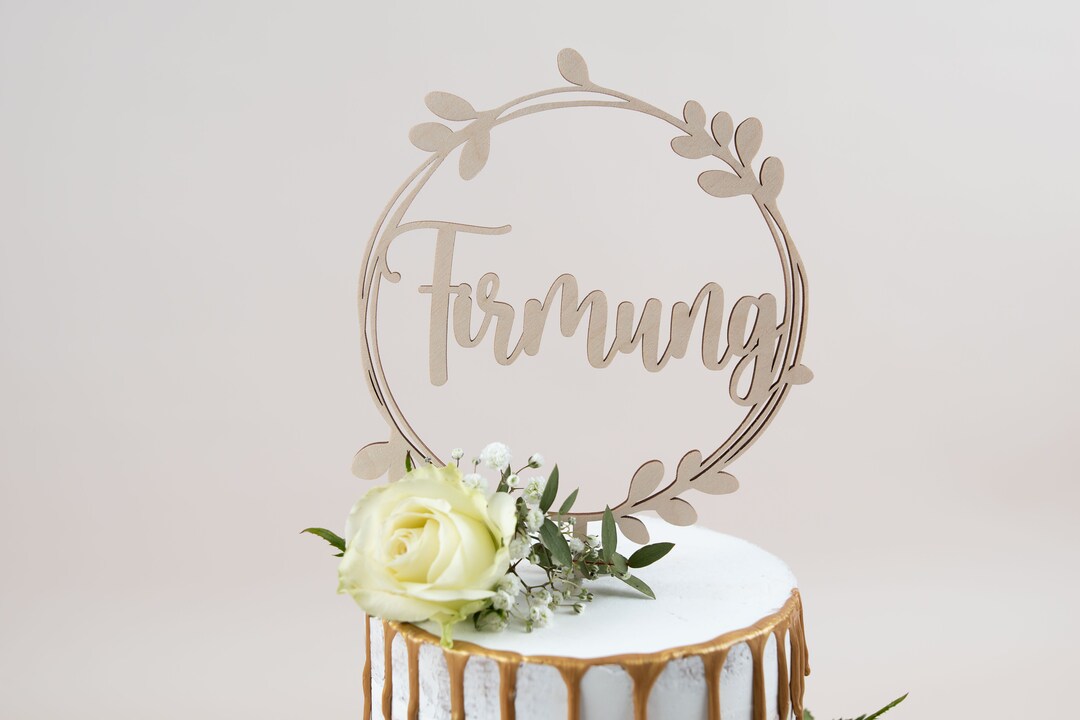 Caketopper Confirmation, Confirmation, Cake Topper, Cake Pick, Cake ...