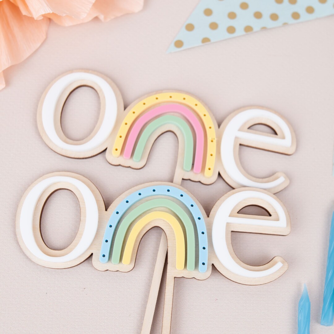 Cake Topper One, Cake Smash Shooting, Cake Topper for First Birthday ...