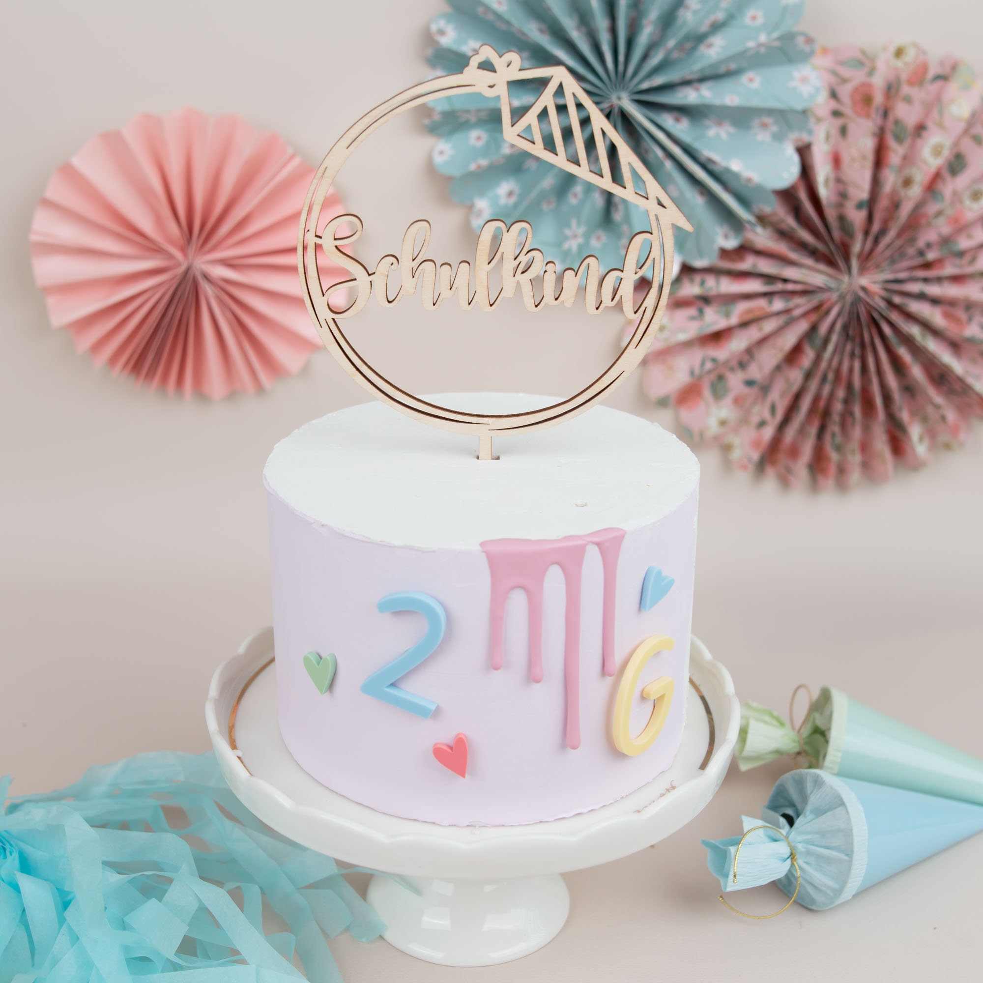 Cake Topper Schoolchild, Cake Topper, School Enrollment, Back to School ...