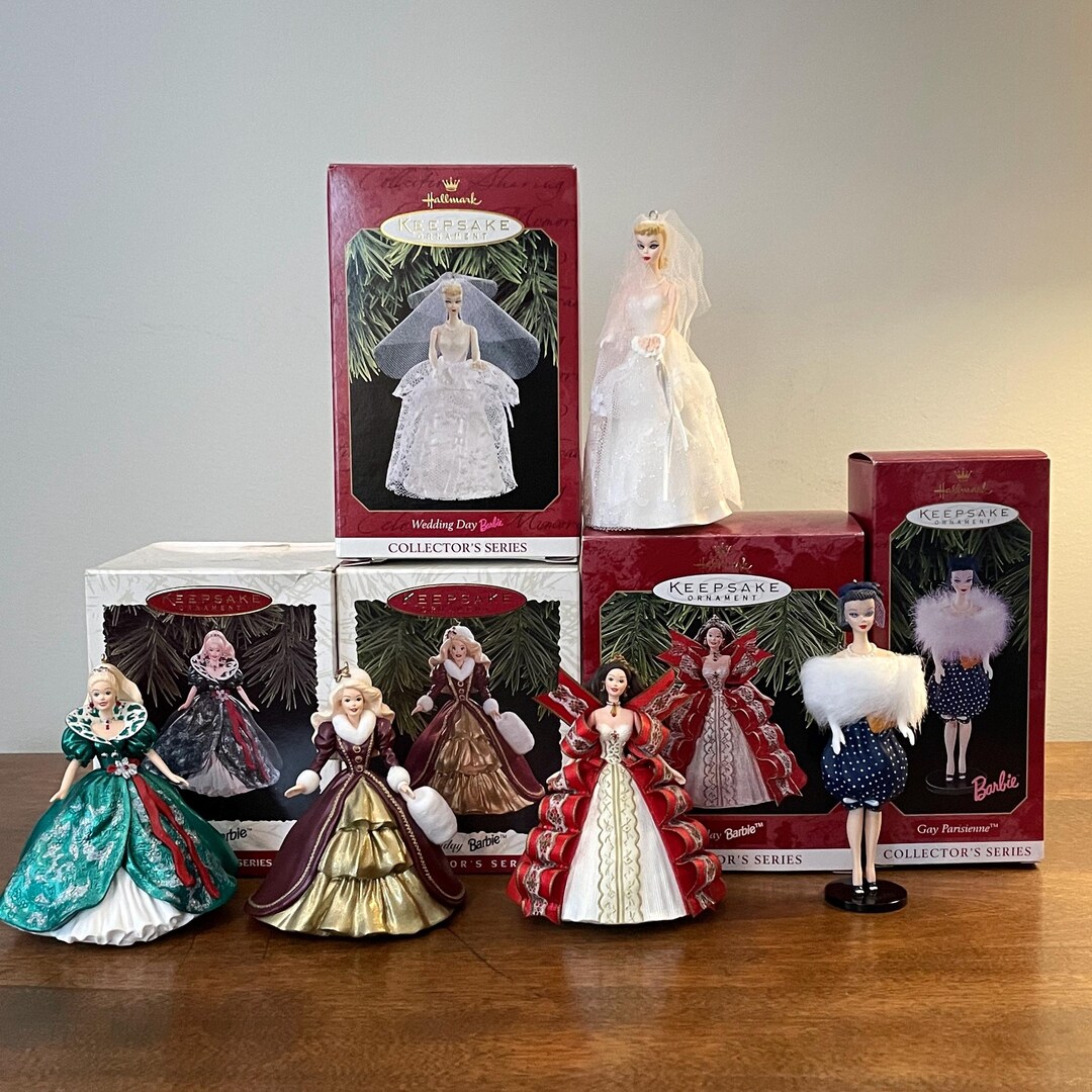 Vintage "barbie" Hallmark HOLIDAY Series Collection & More, C1990s ...