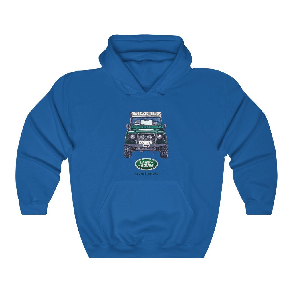 Land Rover Defender Hoodie 90 Camel Trophy Car Guys Gift, Car Lovers T ...