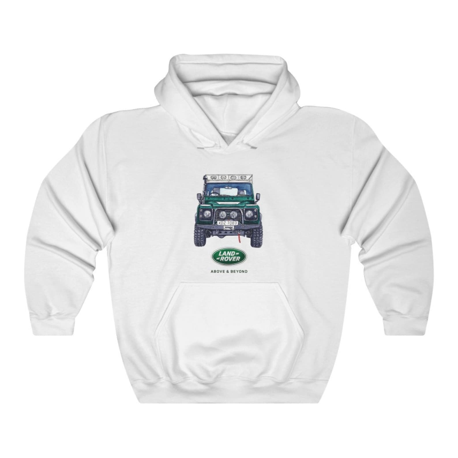 Land Rover Defender Hoodie 90 Camel Trophy Car Guys Gift, Car Lovers T ...