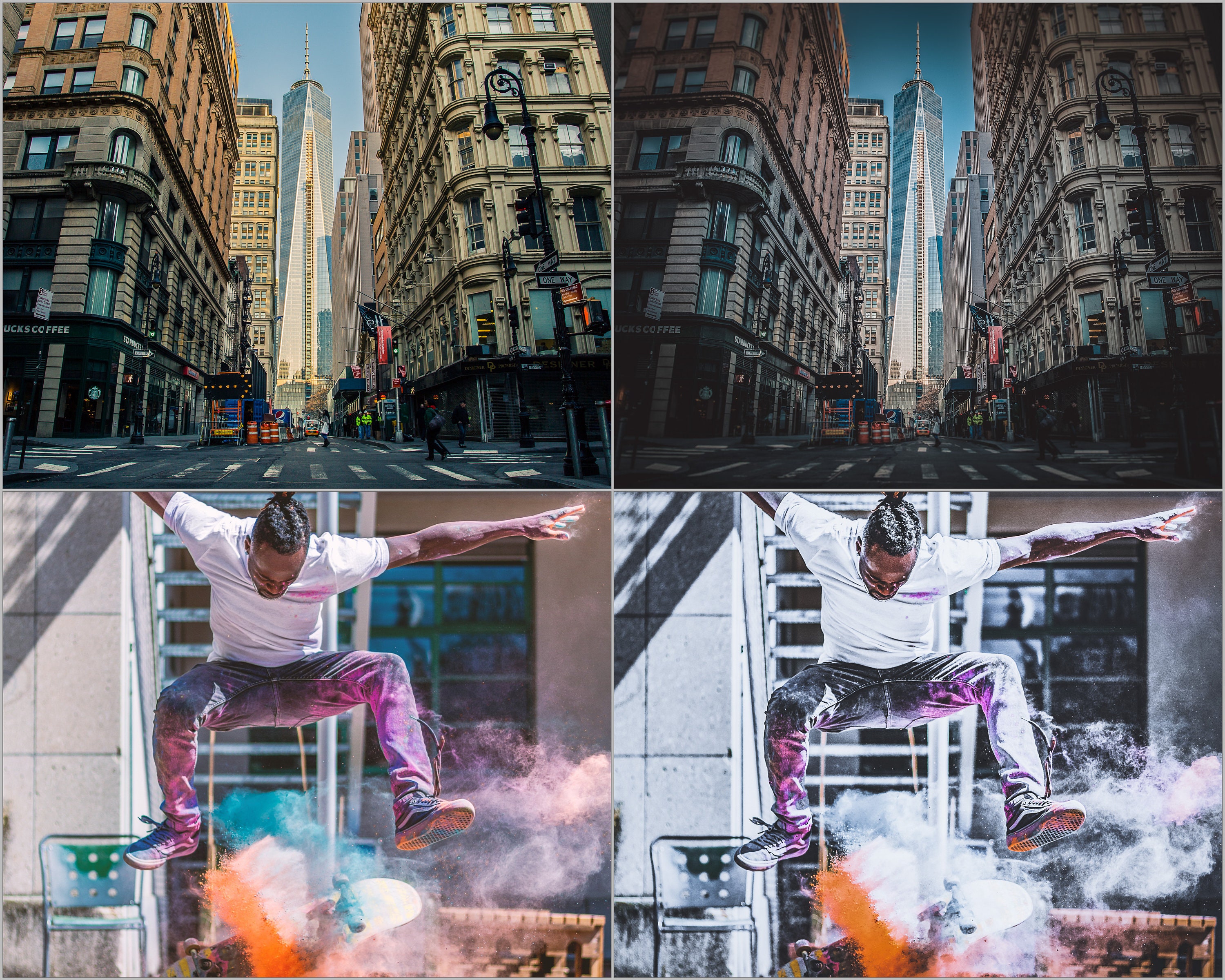 15 Dramatic Street Luts // Lookup Table for Photoshop - Etsy