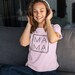 Mama Square Block Tee, Beautiful Graphic Women's Shirt is Cute and ...