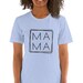 Mama Square Block Tee, Beautiful Graphic Women's Shirt is Cute and ...