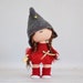 Gnome Doll Handmade Doll Cloth Doll Interior Doll Decor Doll Fabric ...