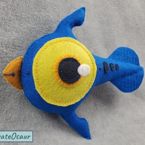 Peeper Plush - Subnautica Inspired Handsewn Plushie - Etsy