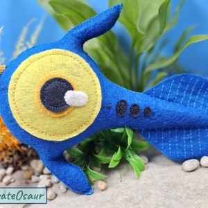 Peeper Plush - Subnautica Inspired Handsewn Plushie - Etsy
