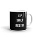 Joy is an Act of Resistance, Sip, Smile, Resist Mug - Etsy