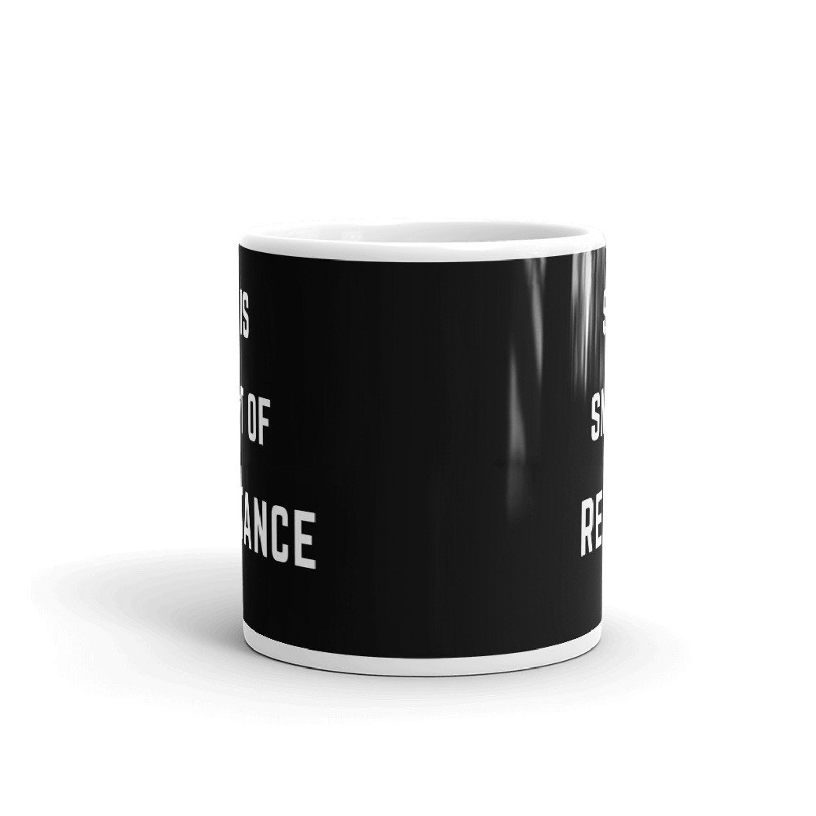Joy is an Act of Resistance, Sip, Smile, Resist Mug - Etsy
